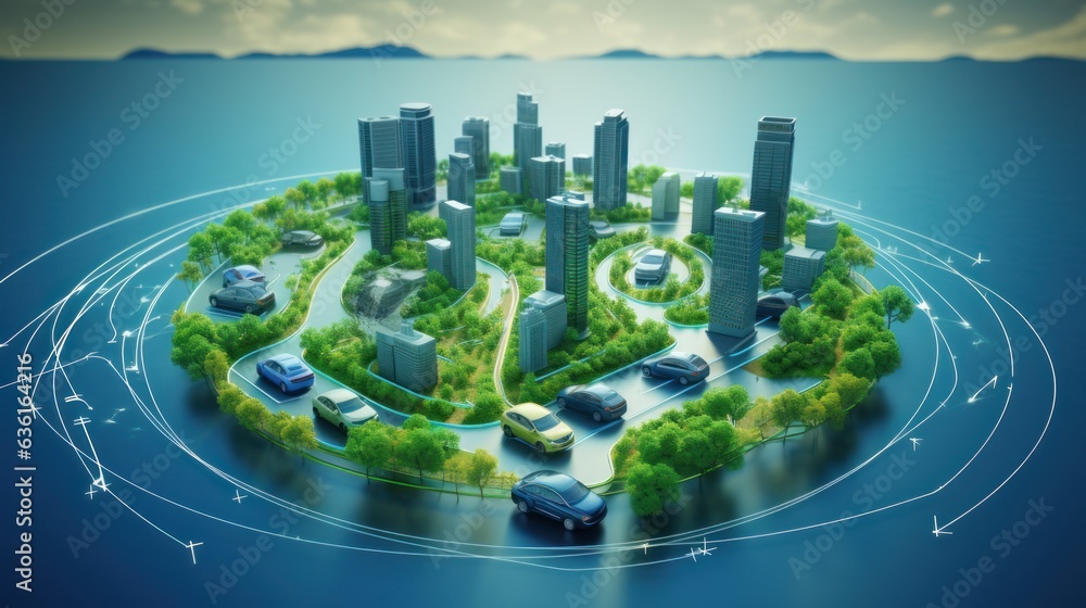 Green Transportation Network: an interconnected network of electric ...