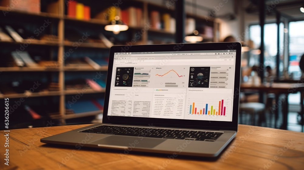 Laptop displaying a minimalist checkout page with a progress indicator ...