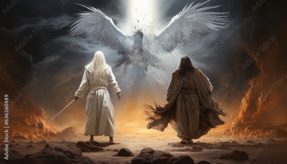 The fallen angel, the poor old man, is punished on the day of judgment ...