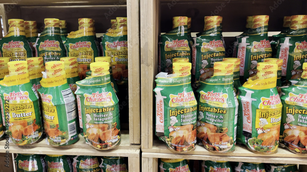 Food Lion grocery store Tony Chacheres Injectables Stock Photo | Adobe ...