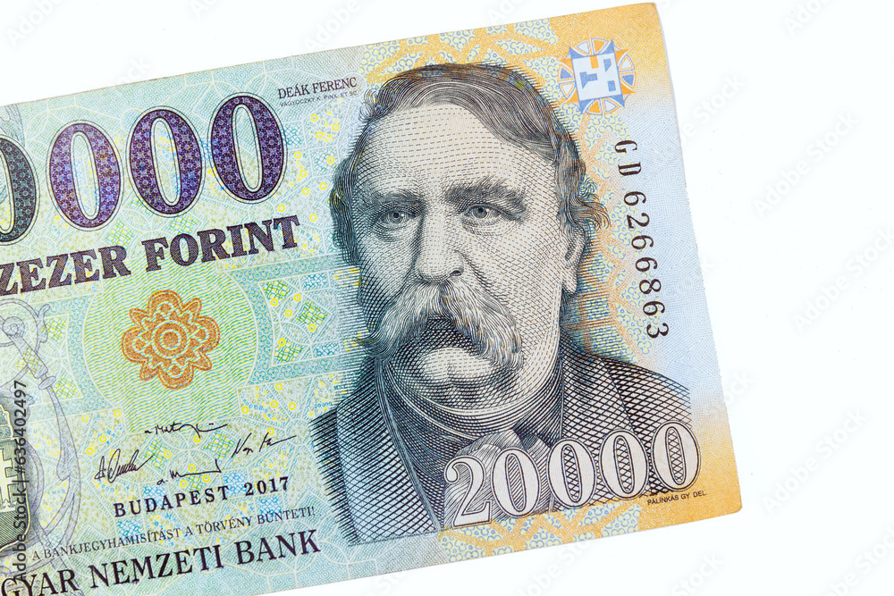 Ferenc Deak de Kehida, respected Hungarian statesman, is depicted on ...