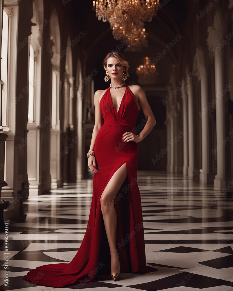 Eloquent Cover Page Models - Elegant Stylish Cover Page Model in Red ...