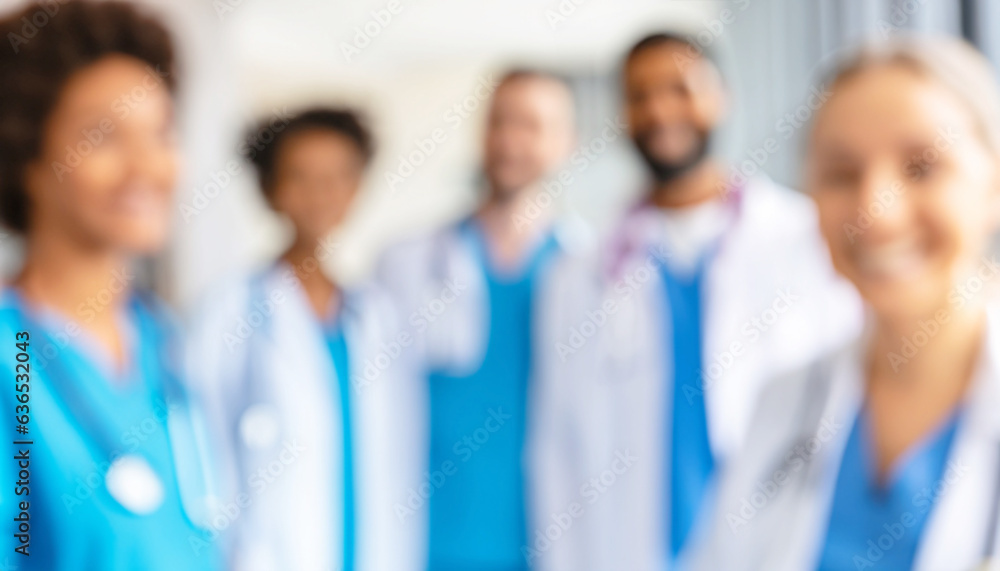 blurry soft focus healthcare-themed background for hospital website or ...