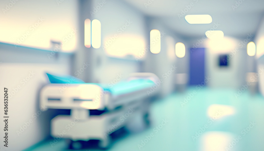 blurry soft focus healthcare-themed background for hospital website or ...