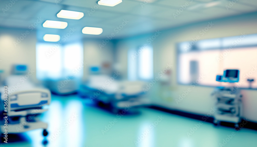 blurry soft focus healthcare-themed background for hospital website or ...