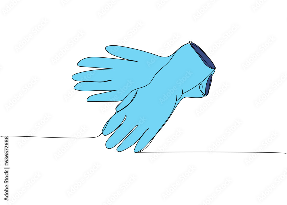 Medical gloves, protection, hygiene, sterility, medical supplies ...