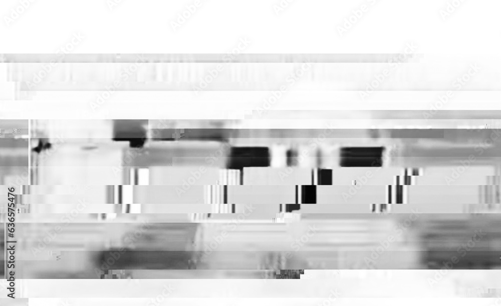 Glitch noise distortion of broken video transparent backgrounds, VHS ...