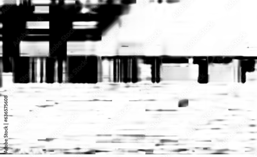 Glitch noise distortion of broken video transparent backgrounds, VHS ...