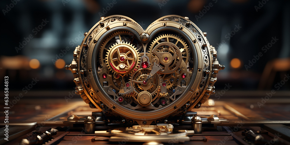 Mechanical Heart: Photorealistic Surrealism Meets Animated Gifs and ...