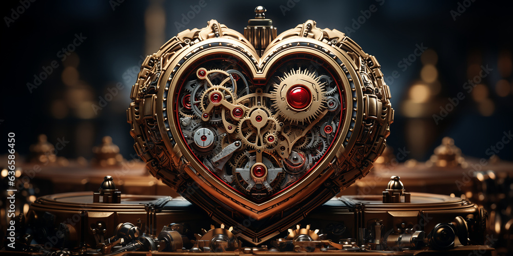 Mechanical Heart: Photorealistic Surrealism Meets Animated Gifs and ...