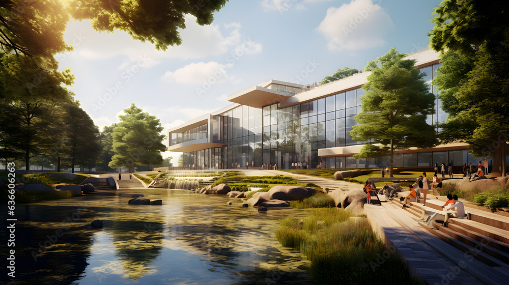 Witness the energy of academia with this awe-inspiring image of a ...