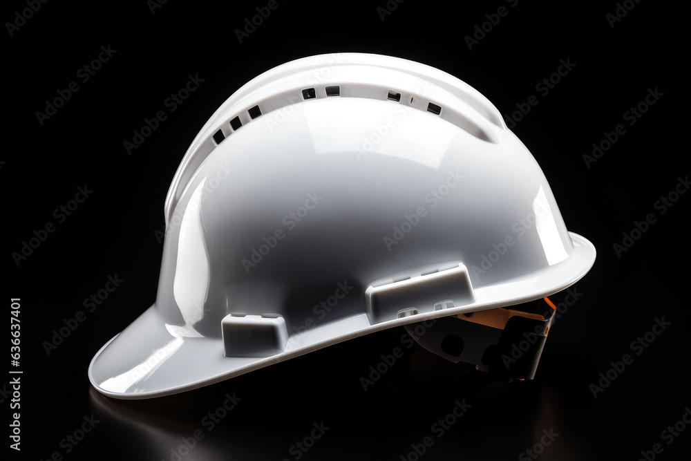 Enhancing Safety in Hazardous Work Environments: A Close-up of a White ...