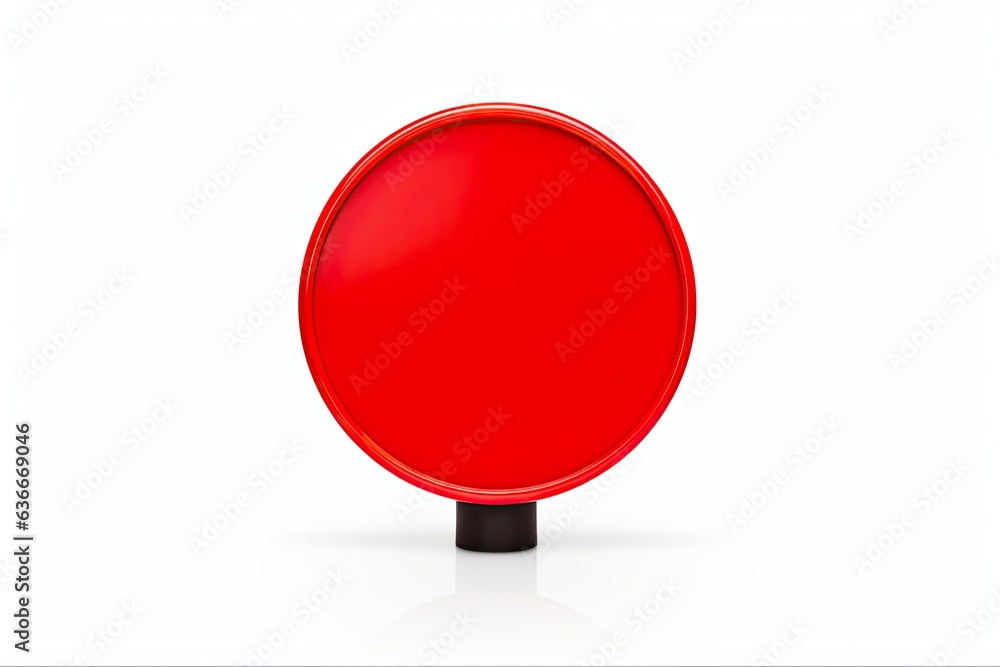 Stop Sign - Isolated on White Background for Road Safety, Traffic ...