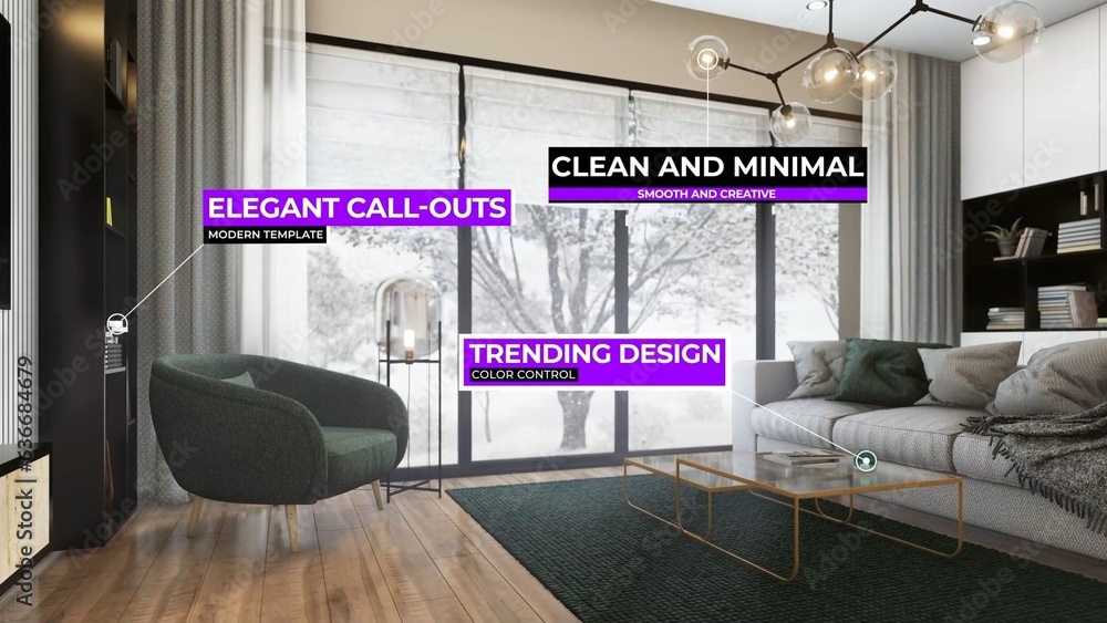 Elegant Call Outs Stock Template | Adobe Stock