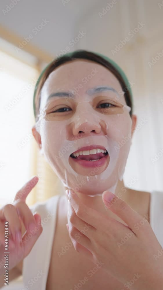 Asia Gen Z influencer youtuber girl on IG instagram reel tiktok story ...