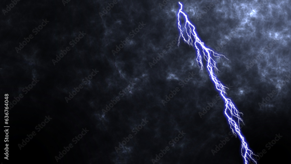 Lightning overlay, Blue lightning arc electric discharge. Thunderstorm ...