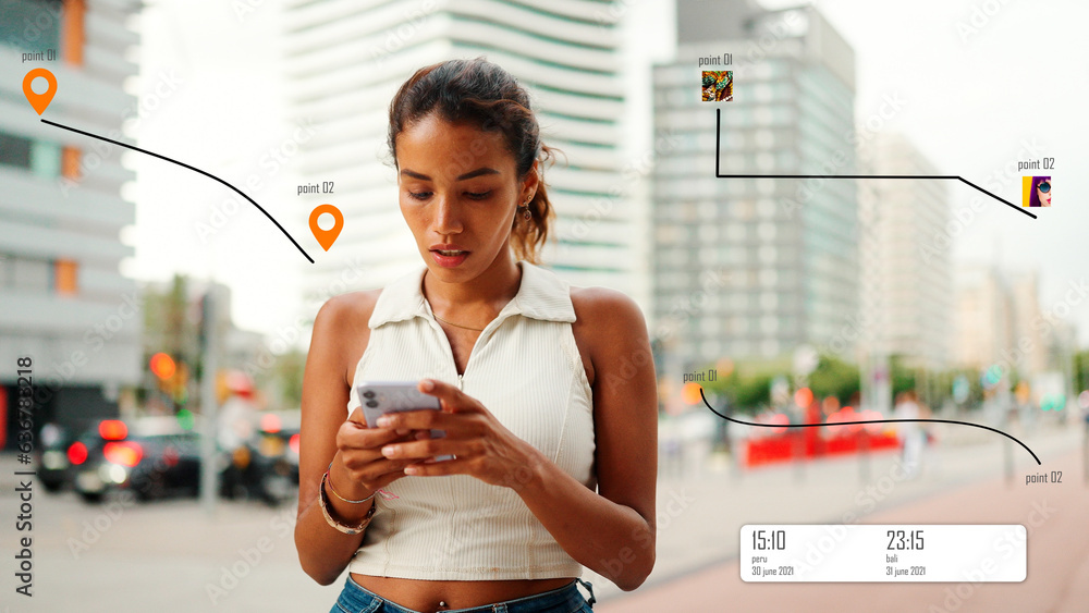 Map Route KIT Stock Template | Adobe Stock