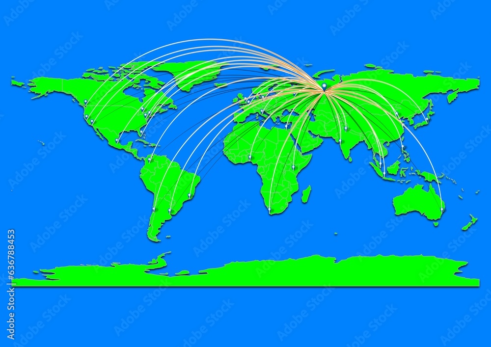 Vibrant Serov, Russia map - Export concept map for Serov, Russia on ...