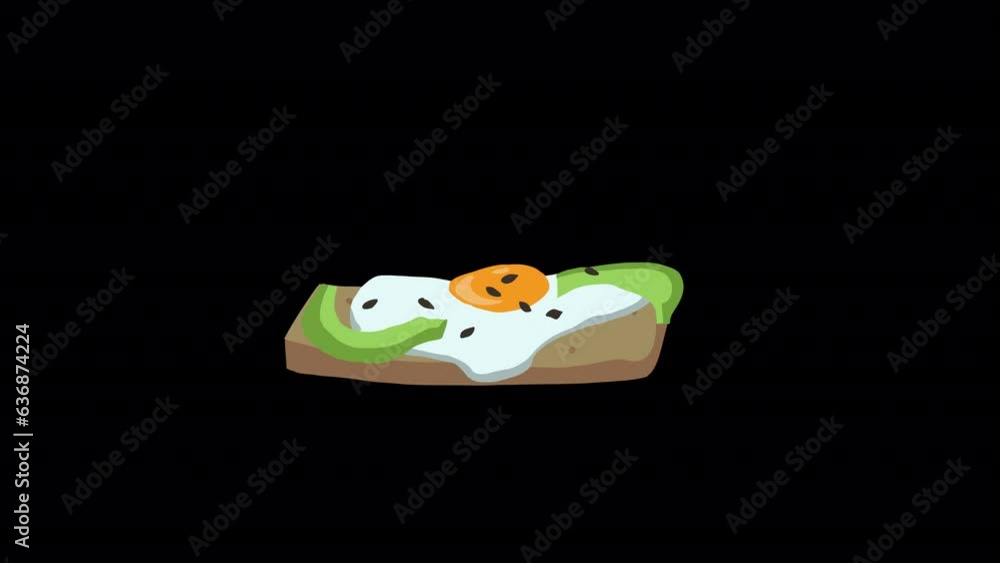 Cartoon Food Sticker Animations Motion Graphics Pack is a colorful ...