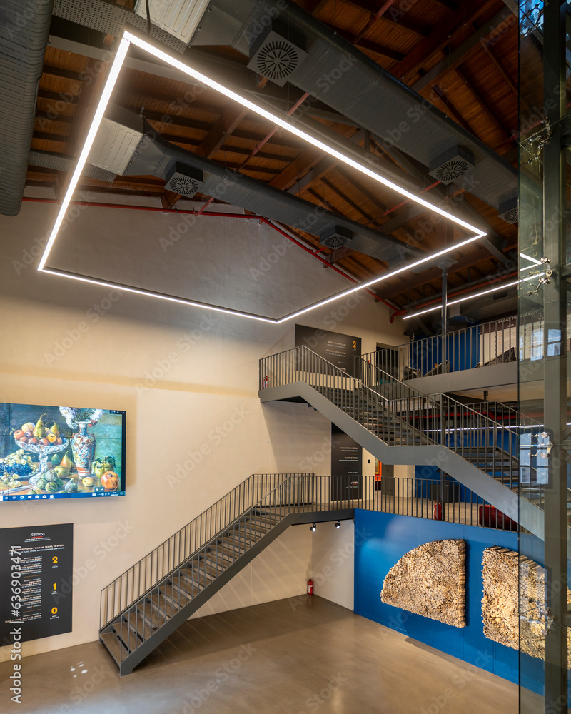 Izmir, Turkey - August 18, 2023 : The Culture and Arts Factory inside ...