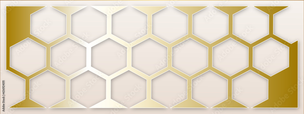 hexagon concept design abstract technology background. Infographics ...
