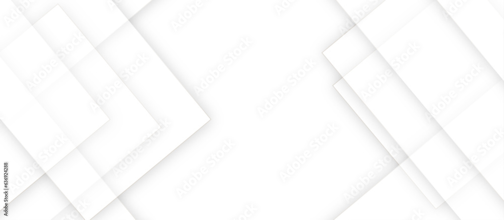 square white background Abstract white square shape with futuristic ...