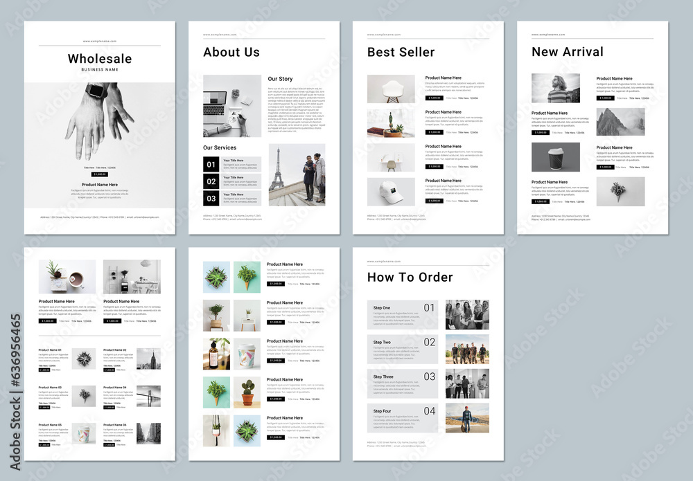 Product Flyer Design Stock Template | Adobe Stock