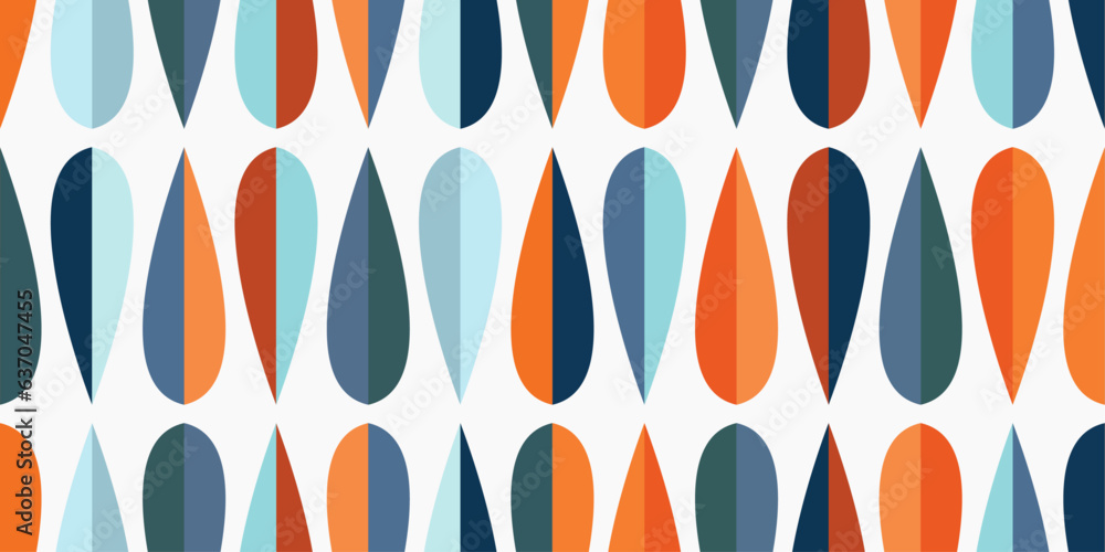 Sharp icicle shapes in two parts. Abstract wallpaper made of elongated ...