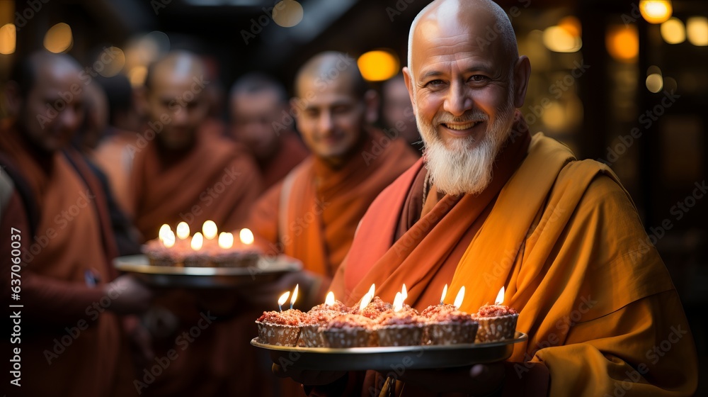 The religious movement Hari Krishna and Hare Krishnas distribute sweets ...