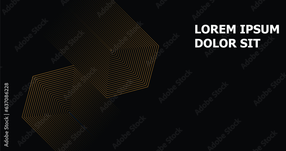 modern line gradient background. Trendy bright circle lines design ...