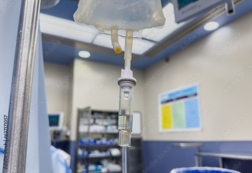 Hospital drugs - syringes, IV drips, anesthetics, narcotics like ...