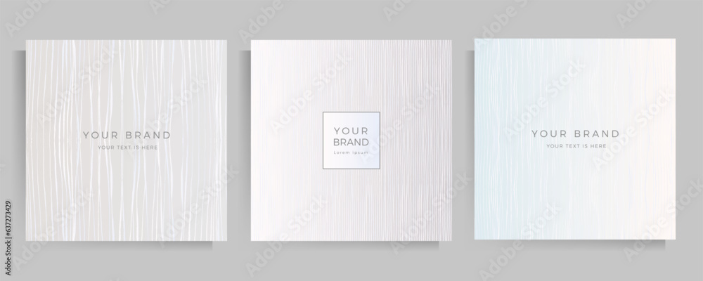 Abstract elegant background in pastel gray color. Cover design for menu ...