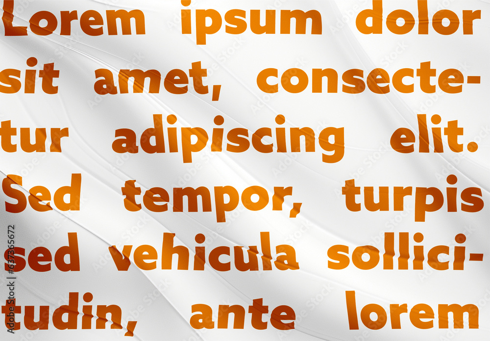 Wavy Text Effect Stock Template | Adobe Stock