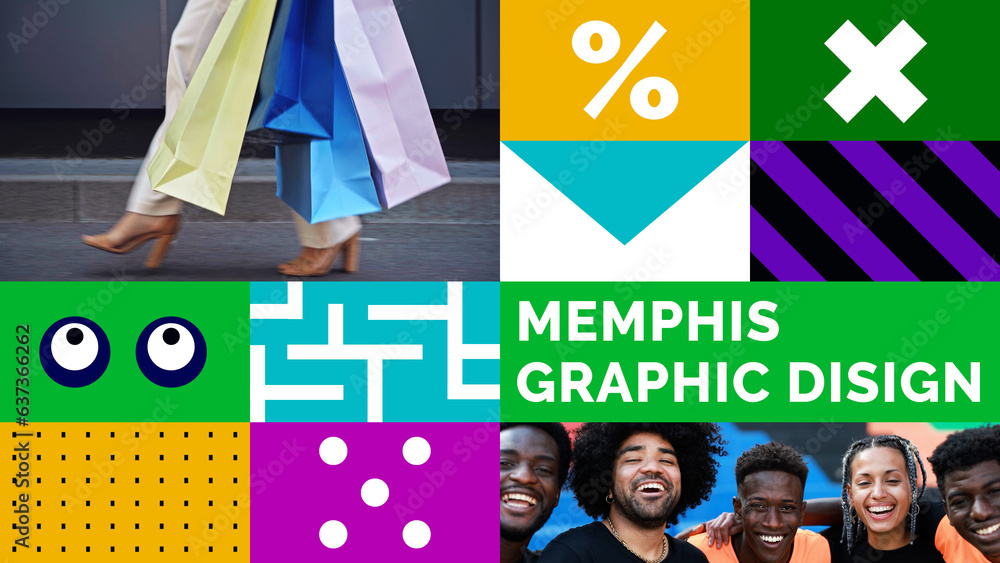 Trendy Multiframe Media Opener template contains 10 media placeholders ...