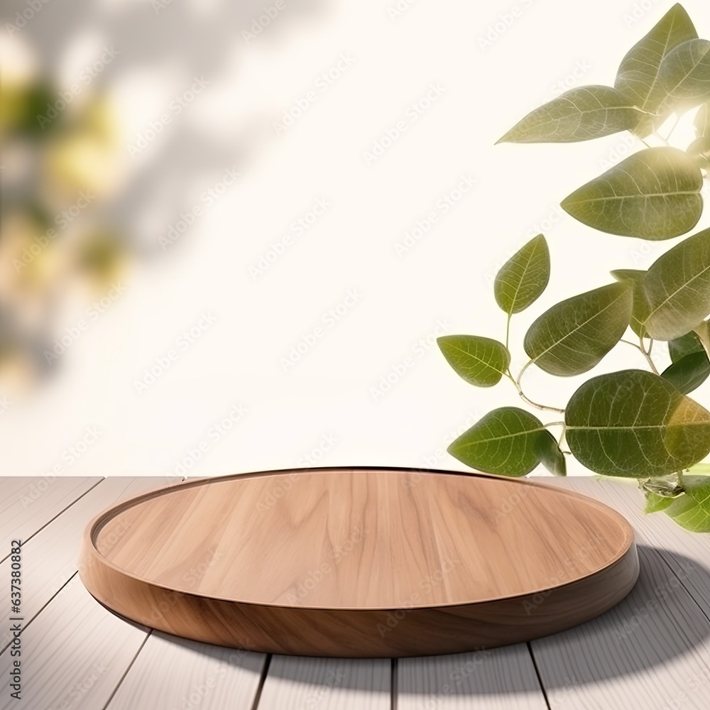 product table stand podium stage display empty space for sample product ...