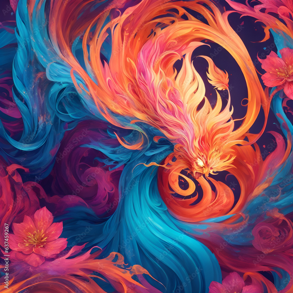 Phoenix Rising: A Symbol of Rebirth and Transformation in the Heart of ...