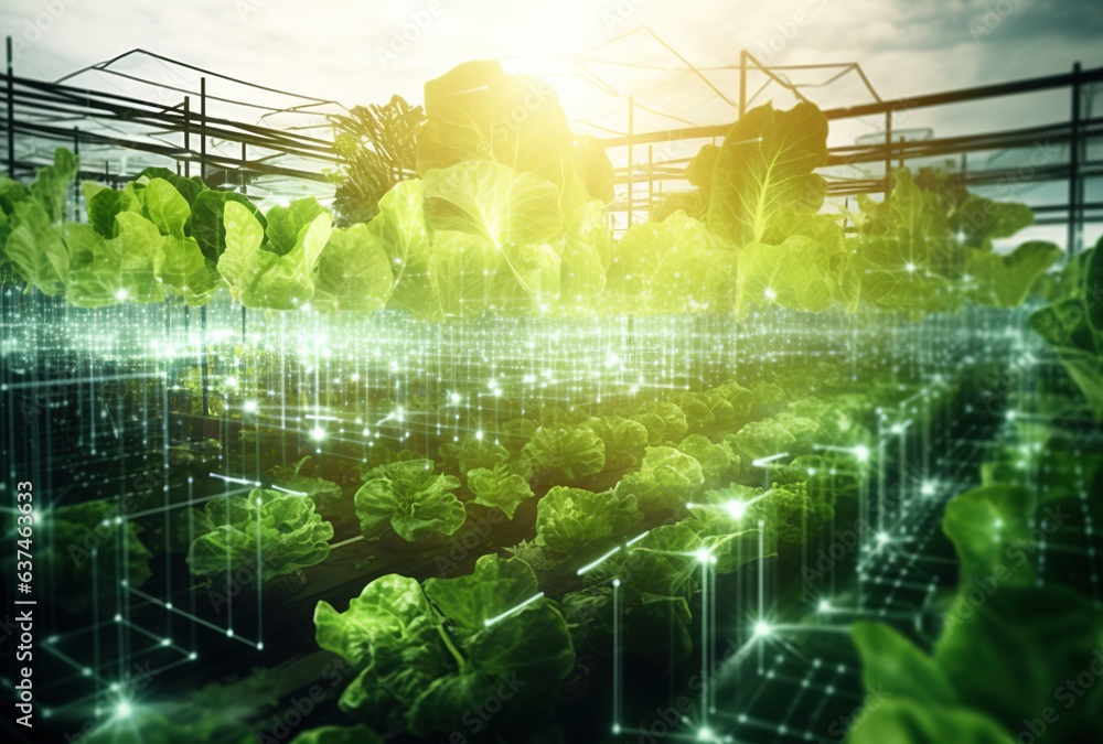 artificial intelligence android and nature Stock Illustration | Adobe Stock