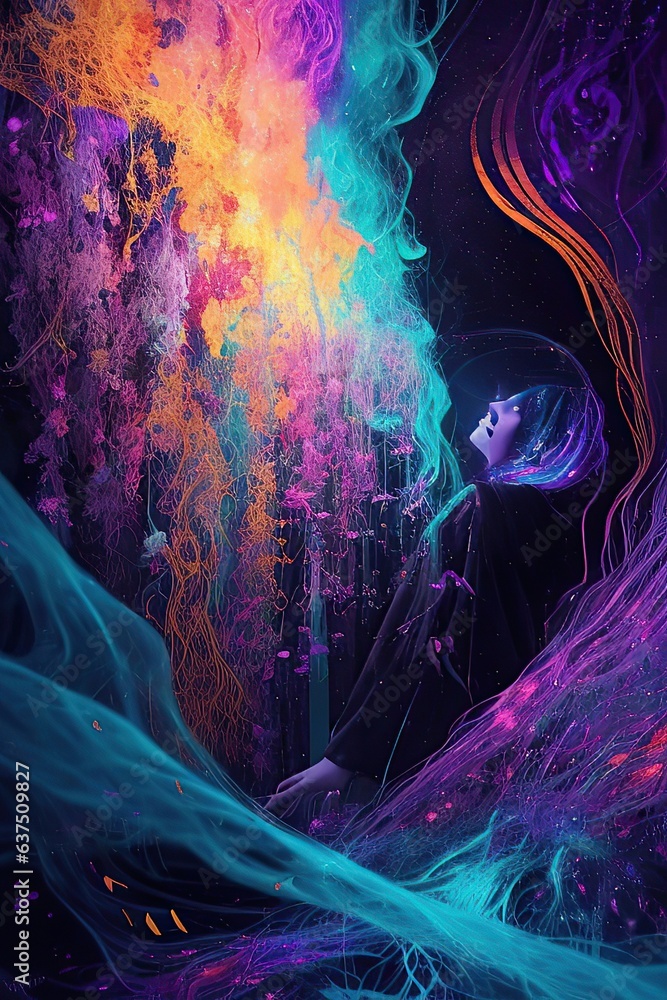 Explore auditory hallucinations through an ethereal visual portrayal ...