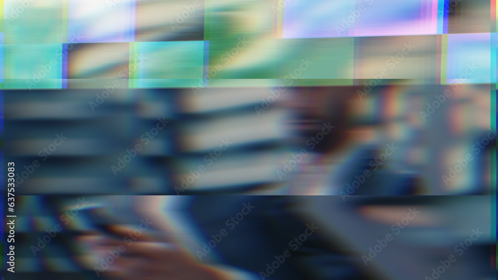 Glitch Cinematic Transitions Stock Template | Adobe Stock