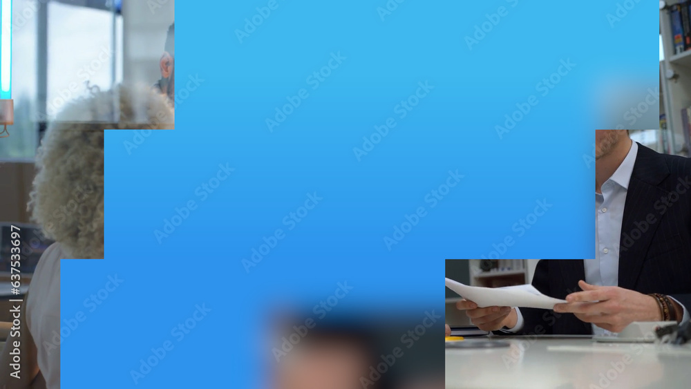 Block Transitions Stock Template | Adobe Stock