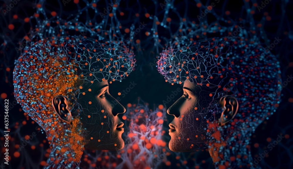 Siamese twins ai neural networks, innovation idea man neuro interface ...