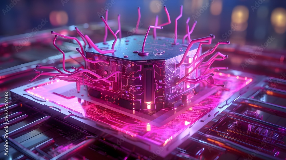 Neuro computer with cell, artificial intelligence neural network, quantum computer or neural ...