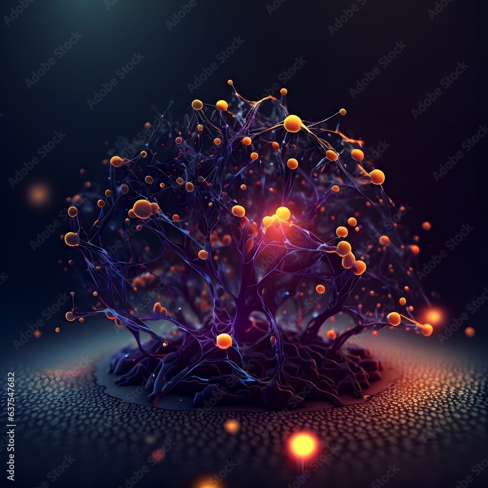 neuro cell synapse, neural brain illustration, axon biology nervous ...