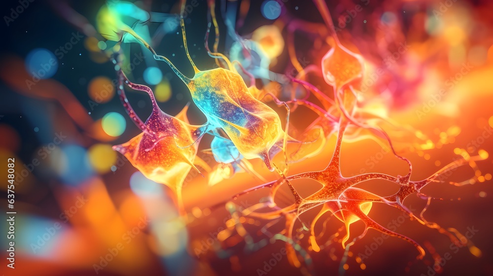 neuro cell synapse, neural brain illustration, axon biology nervous ...