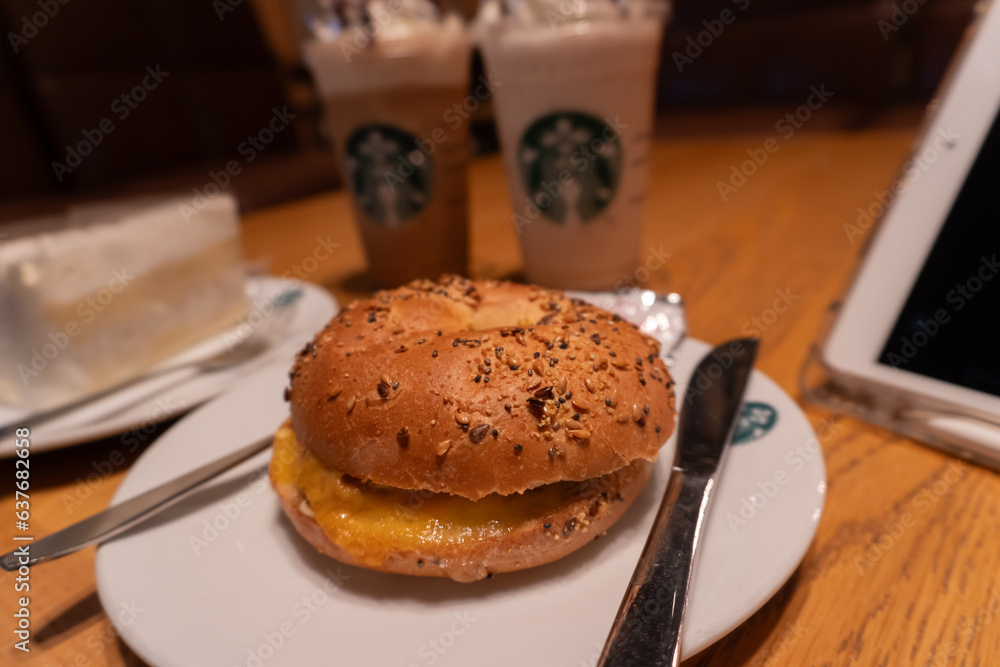 Best Starbucks food recommendations for a hot summer day Stock Photo ...