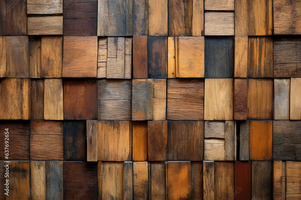 Wooden wall texture, wood background for interior or exterior design ...