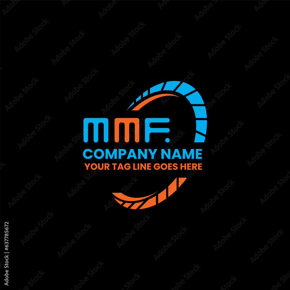 Mmf Letter Logo Creative Design With Vector Graphic Mmf Simple And Modern Logo Mmf Luxurious