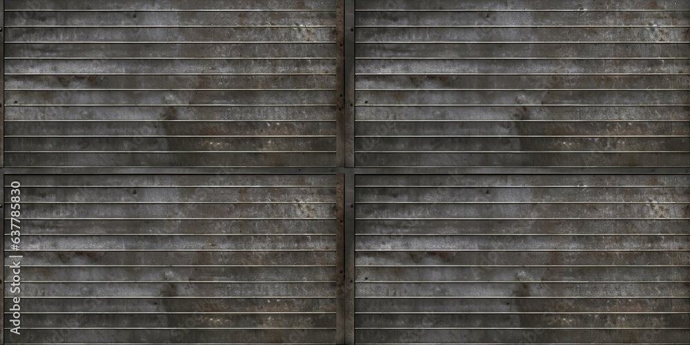 Seamless horizontal slats metal floor plate background texture ...