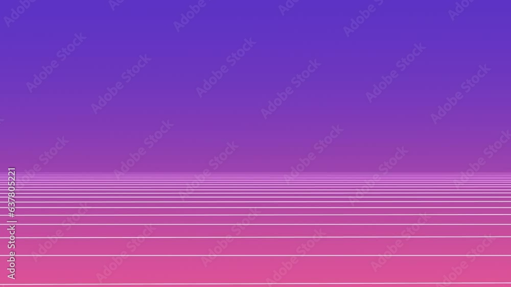 Futuristic animation of seamless empty virtual space with ramp ...