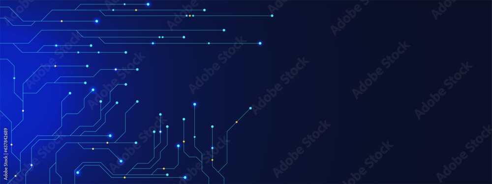 Electronic circuit board background. Abstract futuristic technology ...